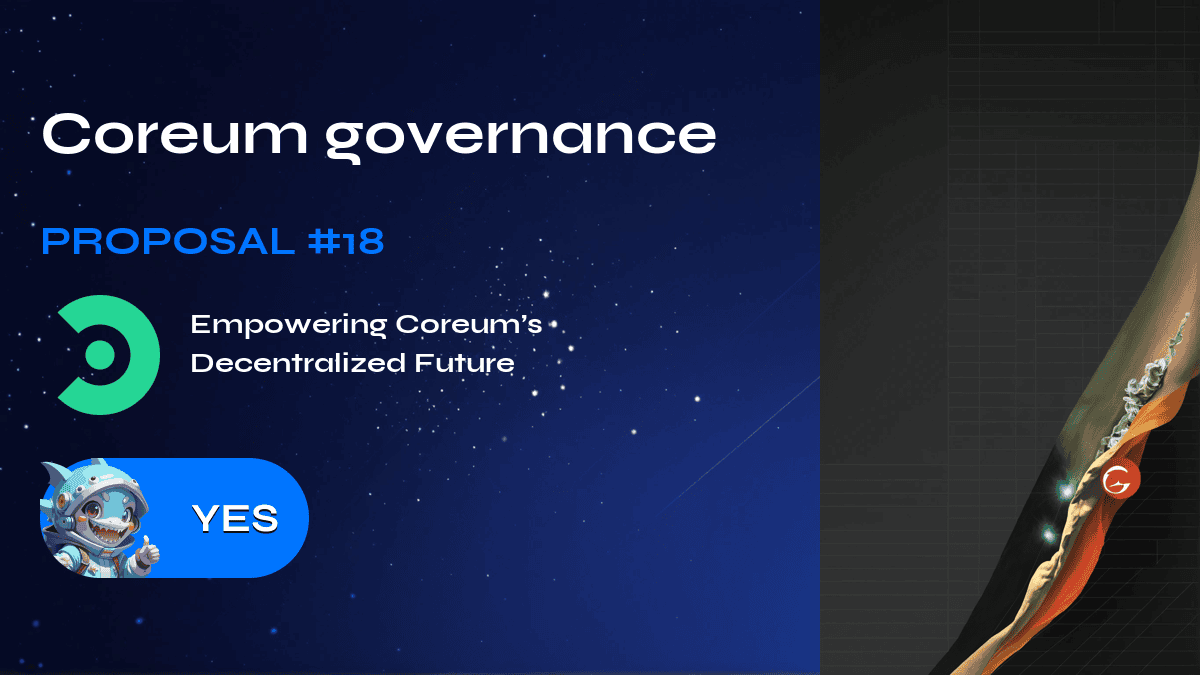 Coreum governance. Proposal №18